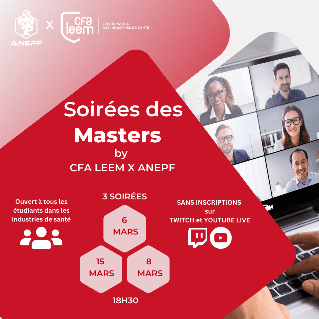 Soirées des Masters 2023 🥼💊 - CFA Leem Apprentissage